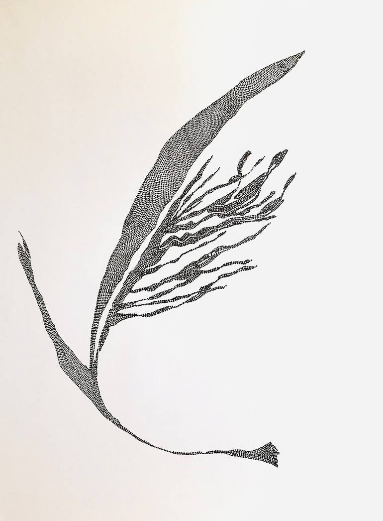 Negative Space: DJURALI B (New Life - To Grow) Painting by Kate ...