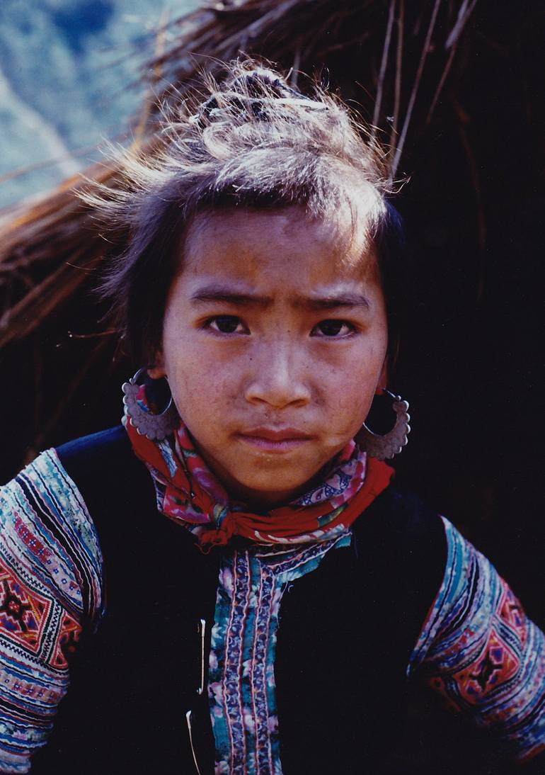 Flower Hmong Girl 1994. Photography by jools mcsweeney | Saatchi Art