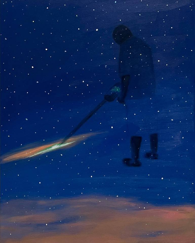 Vacuum Painting by Ketty Haolin Zhang | Saatchi Art
