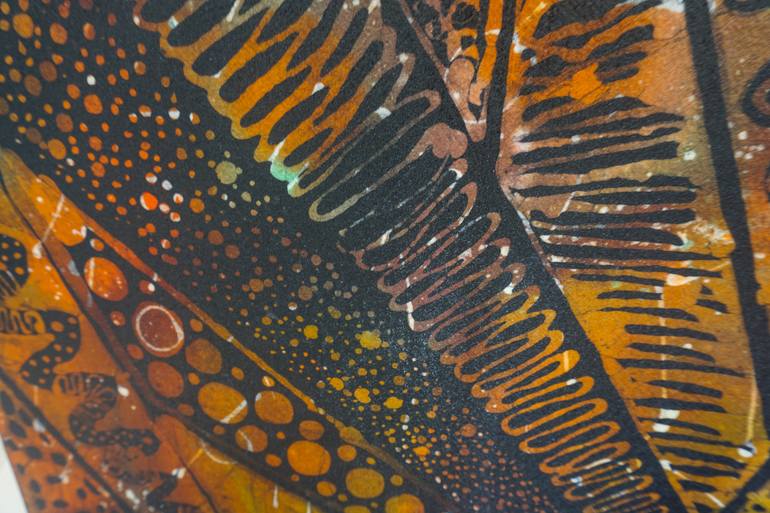 Nuclear fusion Painting by Monisha Gallage | Saatchi Art