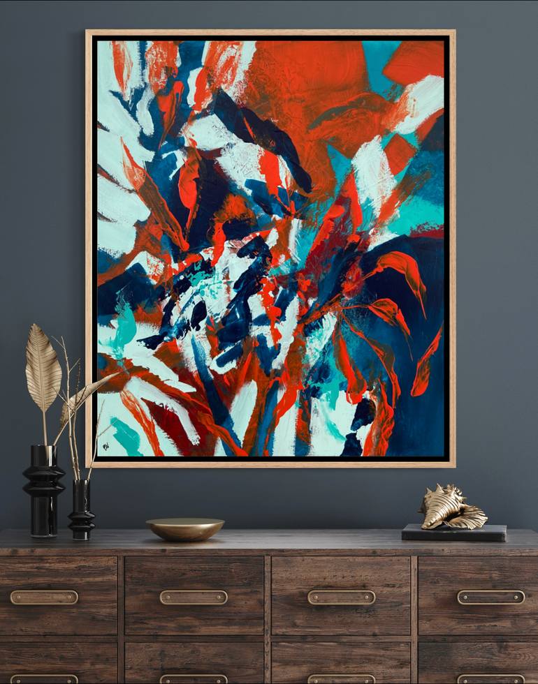 Exotics Painting by Carrie Welsh | Saatchi Art