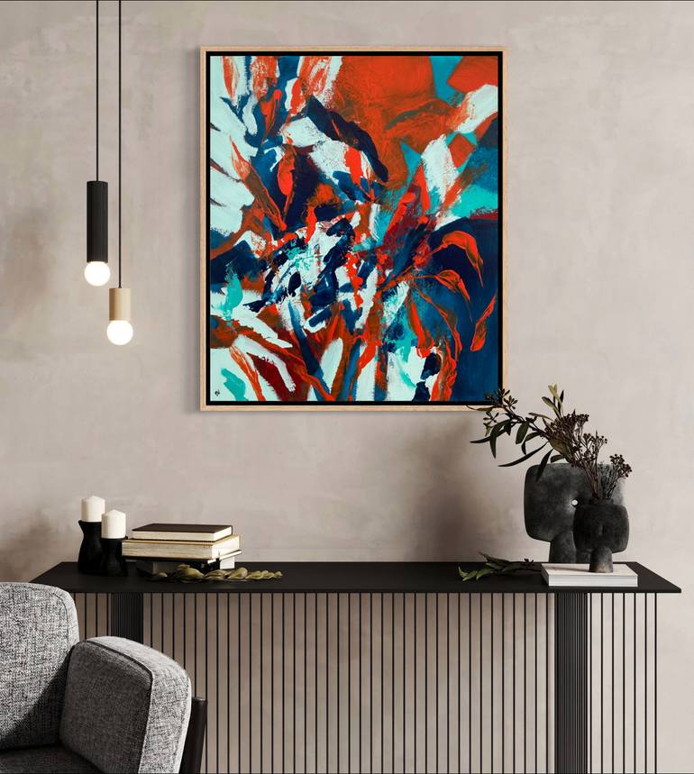 Exotics Painting by Carrie Welsh | Saatchi Art