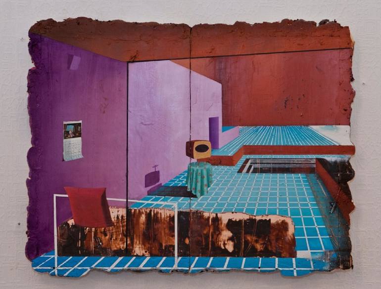 He is Here. SOLD Painting by Stephen Thorpe | Saatchi Art