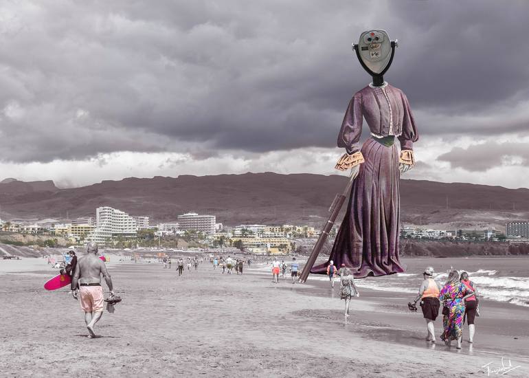 I know what you wore last summer Collage by Françoise Vaal | Saatchi Art