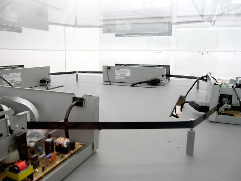 Multiple VCR playback Installation by Lisa Ure | Saatchi Art