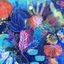A Coral Song Painting by Corina Capri | Saatchi Art