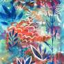 The Red Coral Painting by Corina Capri | Saatchi Art