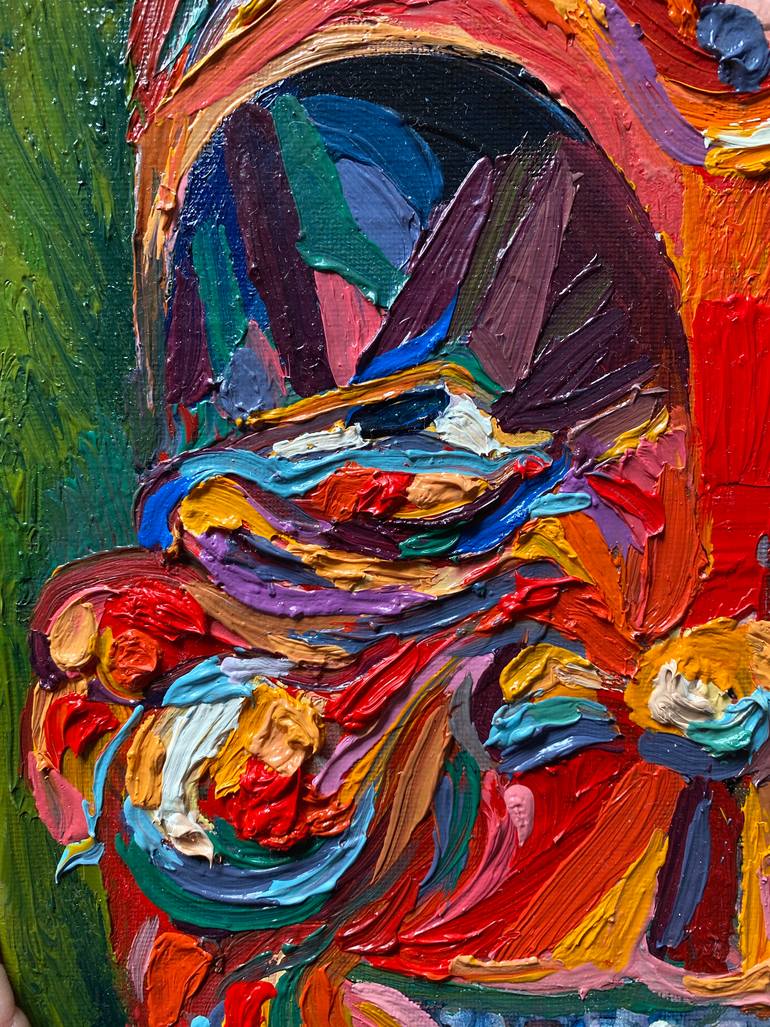 Emoji #37 Painting by Yve Mas | Saatchi Art