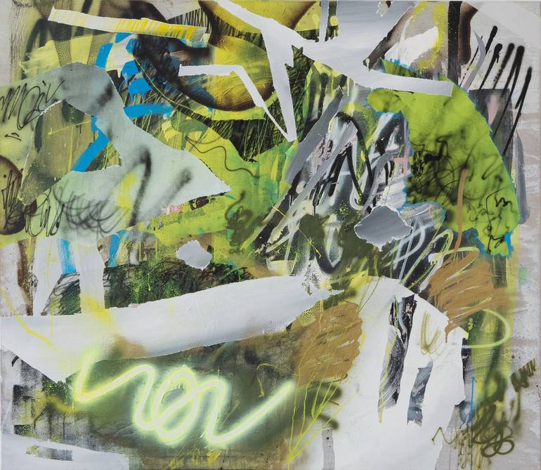 NEON Painting by Juraj Hubinsky | Saatchi Art