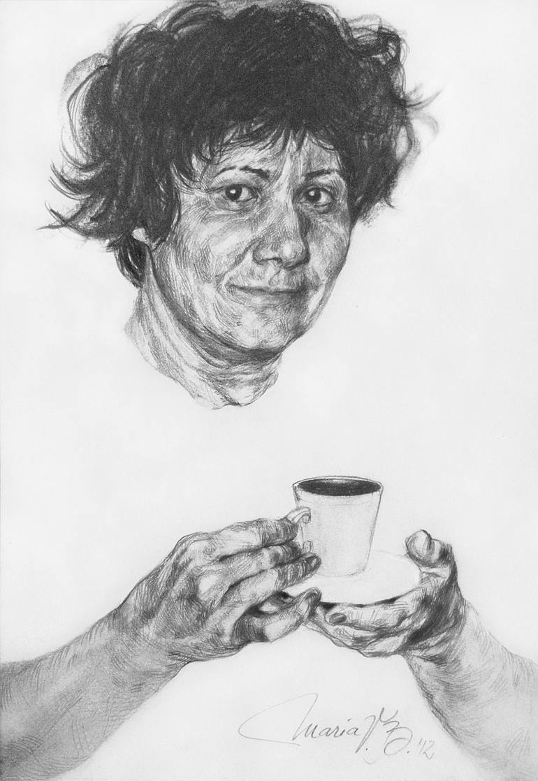 Virginia Drawing by Maria Virginia Botar | Saatchi Art