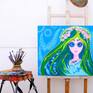 Mavka Painting by Oksana Chetverikova | Saatchi Art
