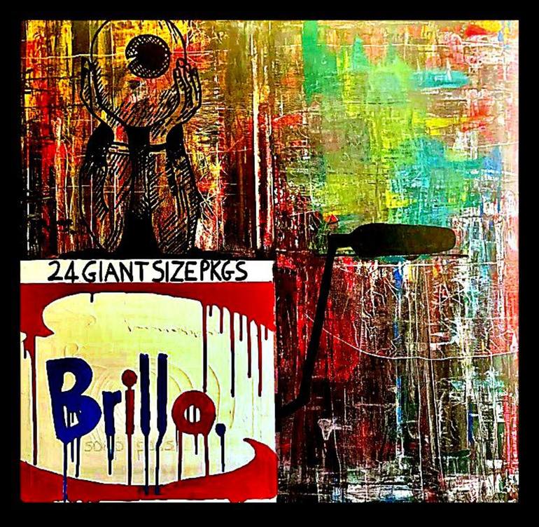 Brillo Boxes at 21th century Painting by ALCHIMISTICO Gallery | Saatchi Art