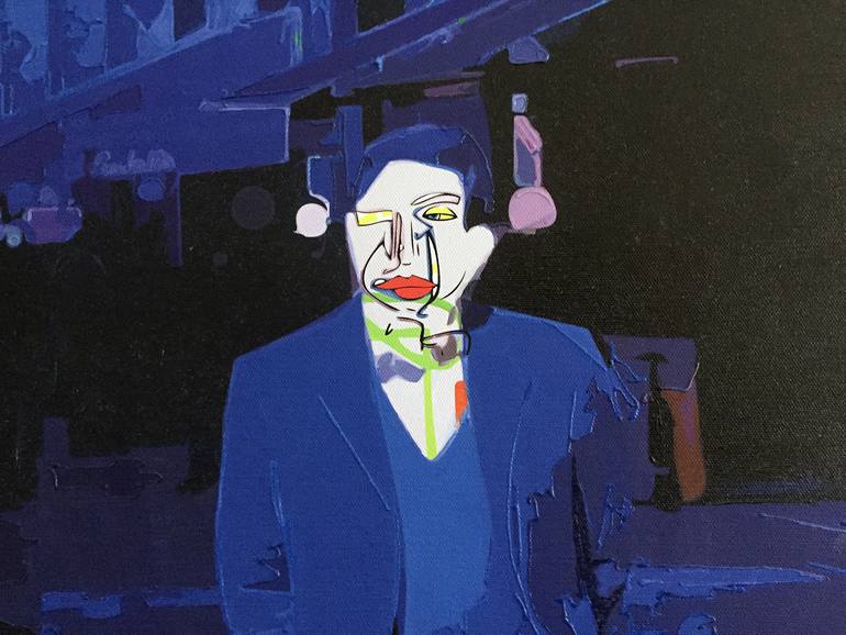 Standing out from the crowd Painting by dOminic brown | Saatchi Art