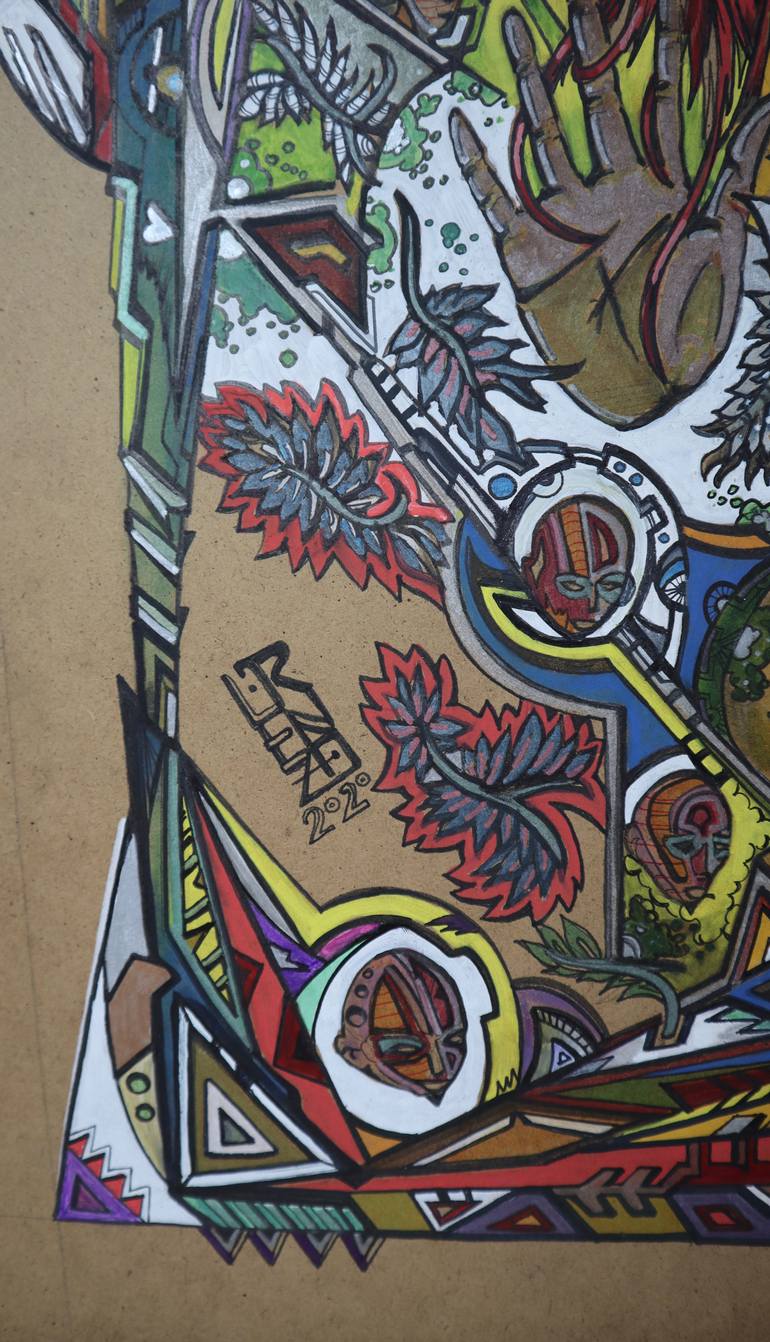 WONDERS BEYOND PROFILES Drawing by Lorenzo Patane’ | Saatchi Art