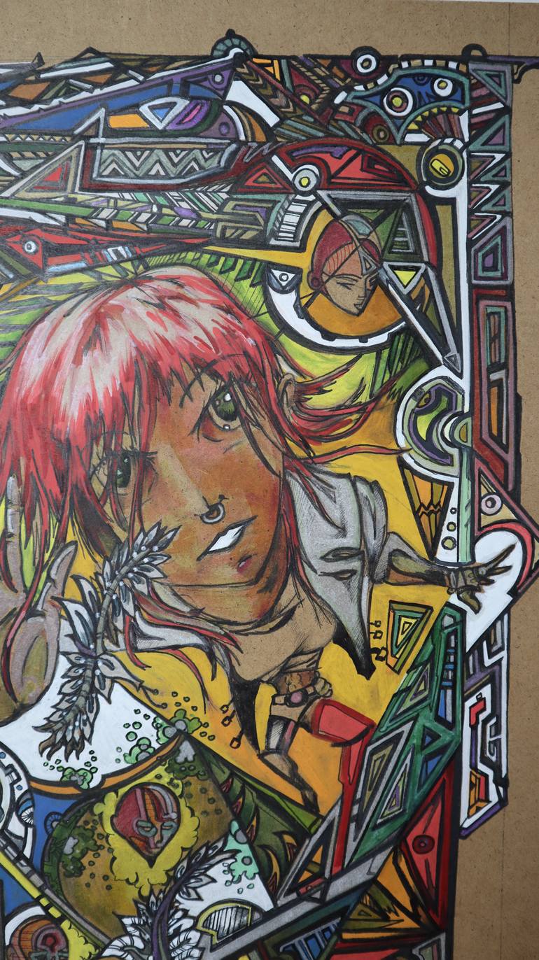 WONDERS BEYOND PROFILES Drawing by Lorenzo Patane’ | Saatchi Art