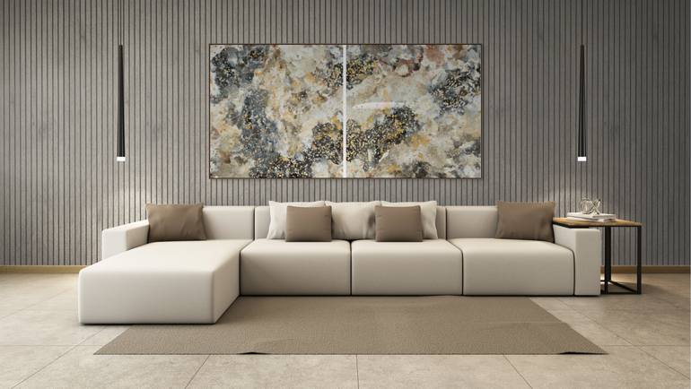 Between Worlds Series | Echo of Creation Painting by Maria Karpenko ...