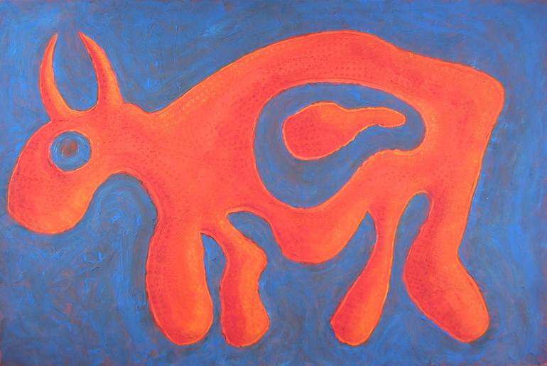 DEVON RED Painting by Steve Clement-Large | Saatchi Art