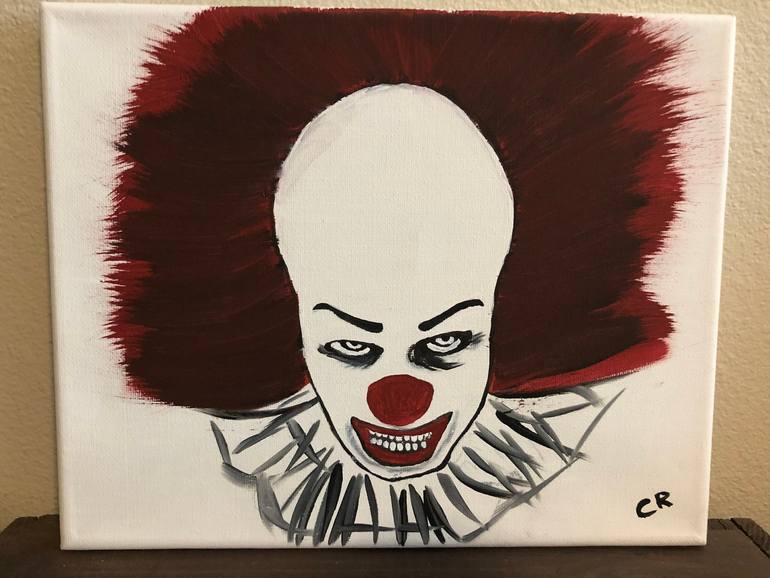 Pennywise I Painting by Carmen Carter | Saatchi Art