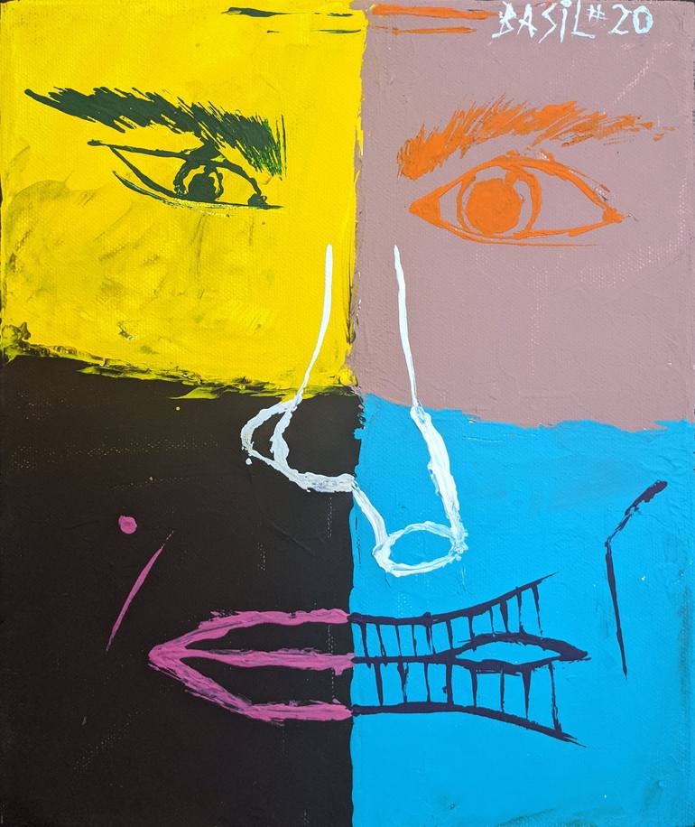 #20 - Racism Painting by Basil Sharp | Saatchi Art