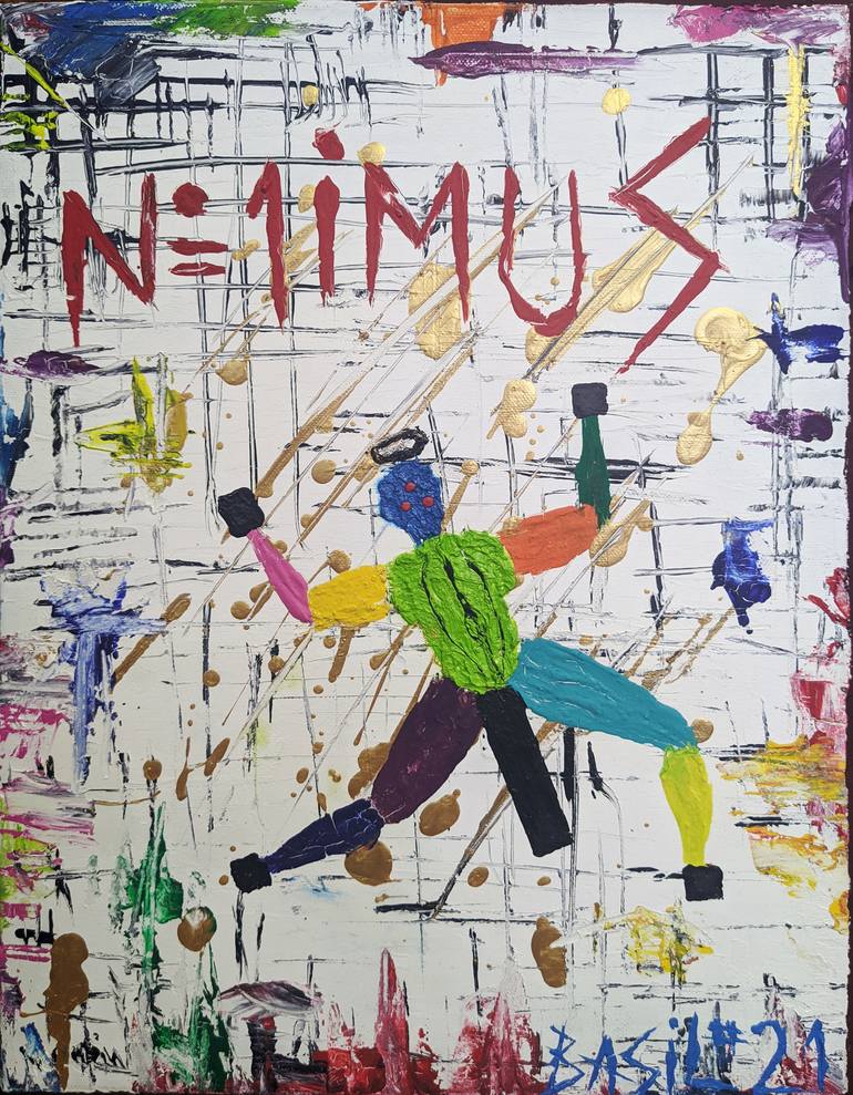 #21 - Noanimus Painting by Basil Sharp | Saatchi Art