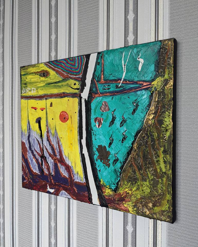 #62 - Rotate Painting by Basil Sharp | Saatchi Art