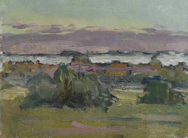 PUSHKINSKY MOUNTAINS Painting by Irina Kapitulskaia | Saatchi Art