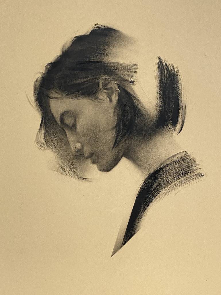 «Fortitude” Drawing by Roman Pankov | Saatchi Art