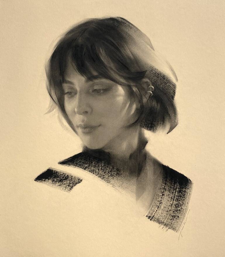 Kate Drawing by Roman Pankov | Saatchi Art