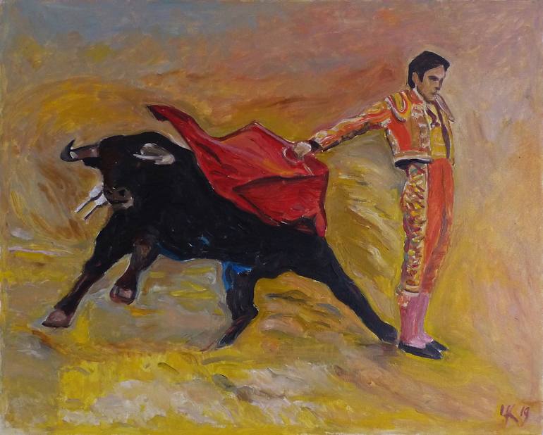 Torro Painting by Kirill Chuvashev | Saatchi Art
