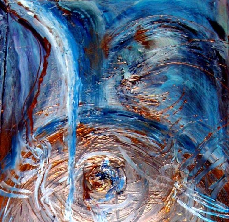 In the circles Painting by Andrea Ehret | Saatchi Art