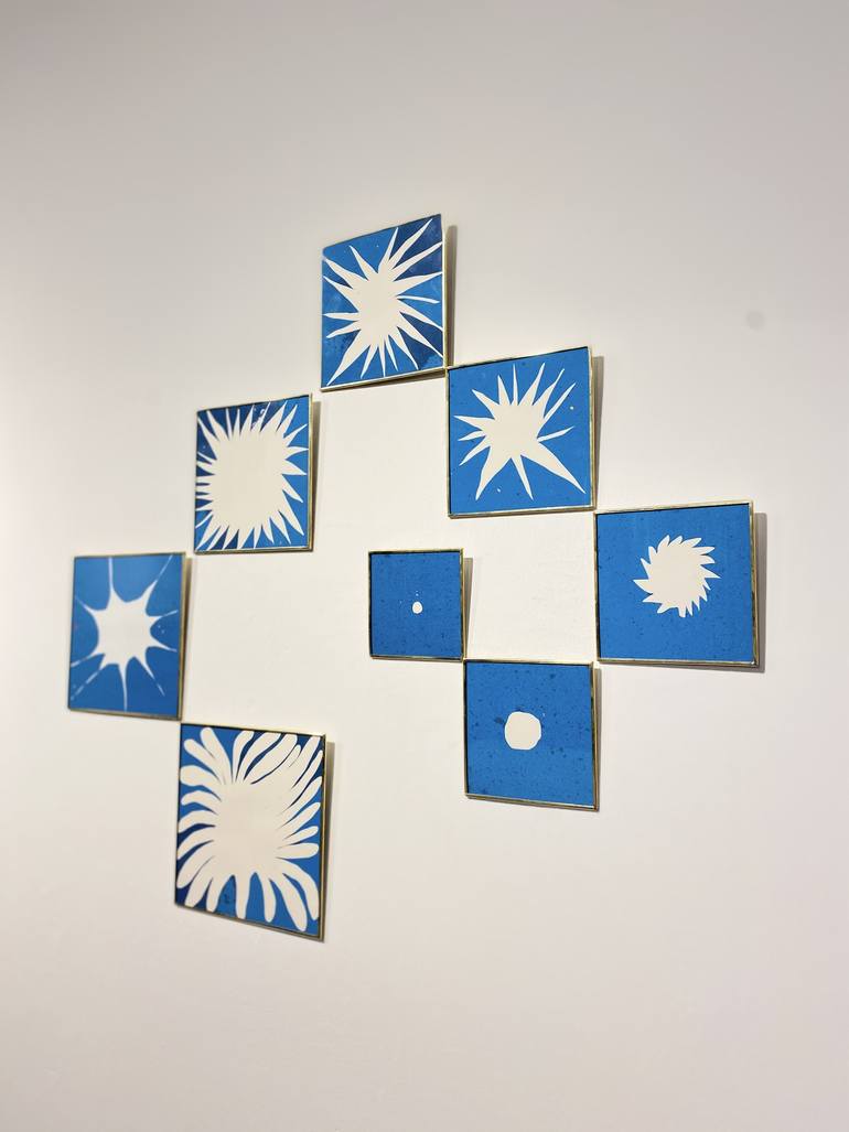 Star Collapse Sequence Drawing by Daniel Barreto | Saatchi Art