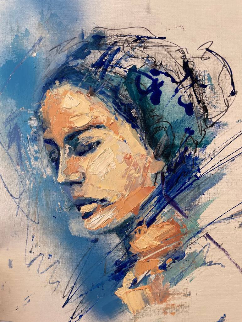 Lines Painting by Zeina Rashid | Saatchi Art