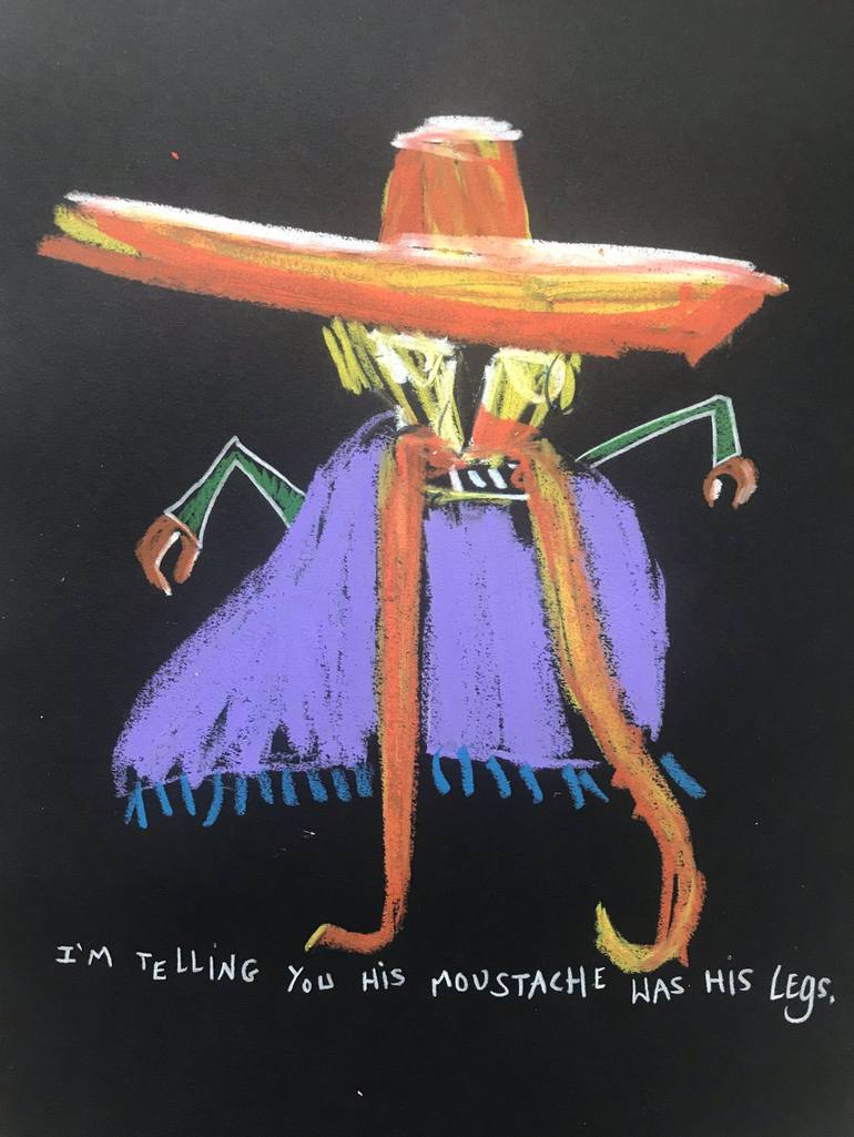 Magic Pedro Drawing by Noel Fielding | Saatchi Art
