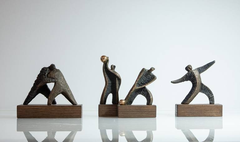 Athletes Sculpture by Alexander Perminov | Saatchi Art