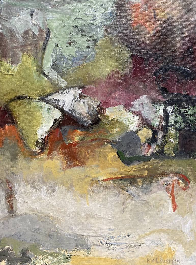 THAT STUFF WE SAW ON THE BEACH IN LOIX Painting by Lisa Mclaughlin ...