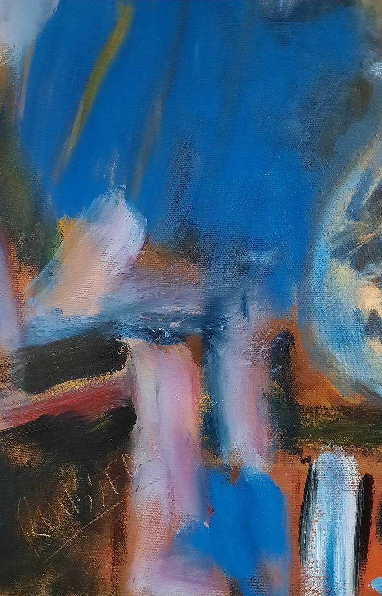 Chagall's Studio in Paris Painting by Marous Artist | Saatchi Art