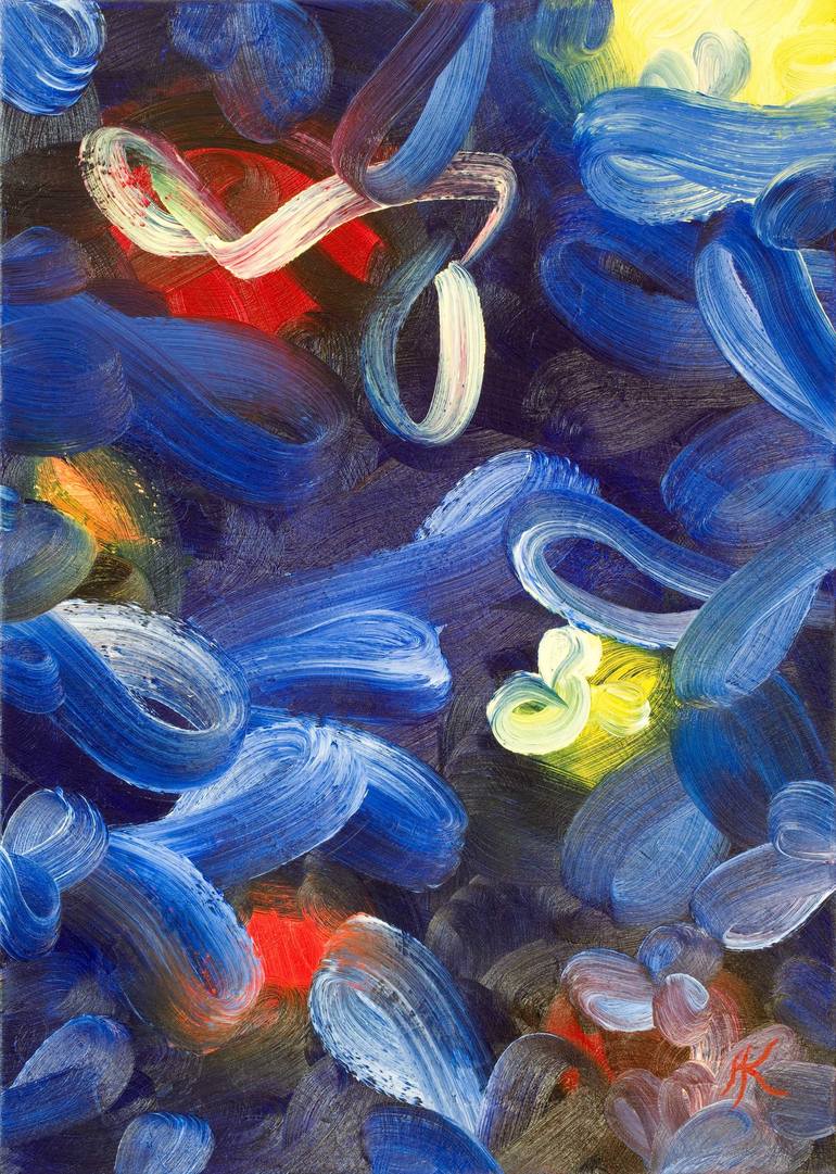 Seescape VIII (Sehstück VIII) Painting by Andreas Kuhn | Saatchi Art