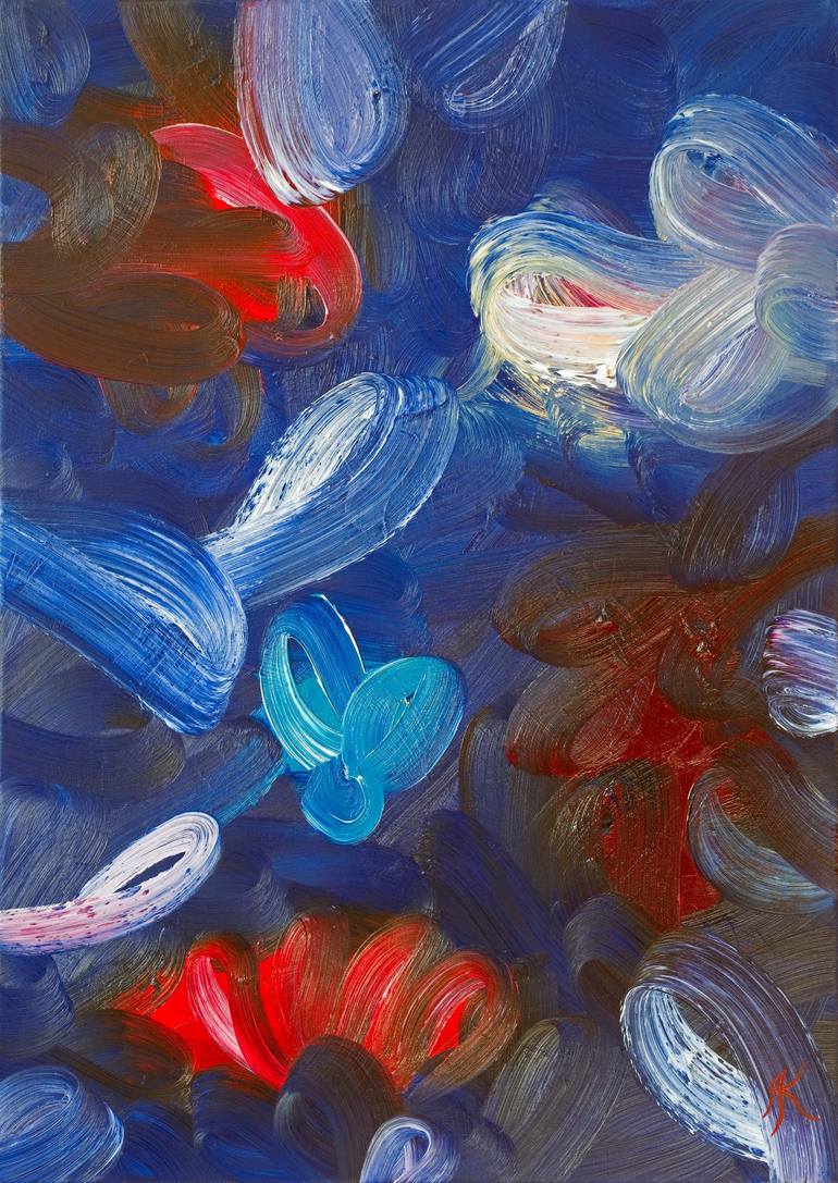 Seescape IX (Sehstück IX) Painting by Andreas Kuhn | Saatchi Art