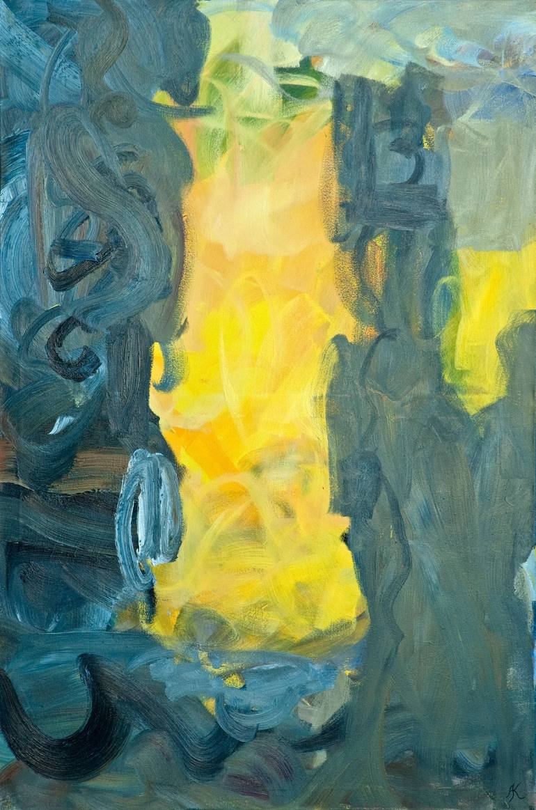 Second Passage 1 Painting by Andreas Kuhn | Saatchi Art