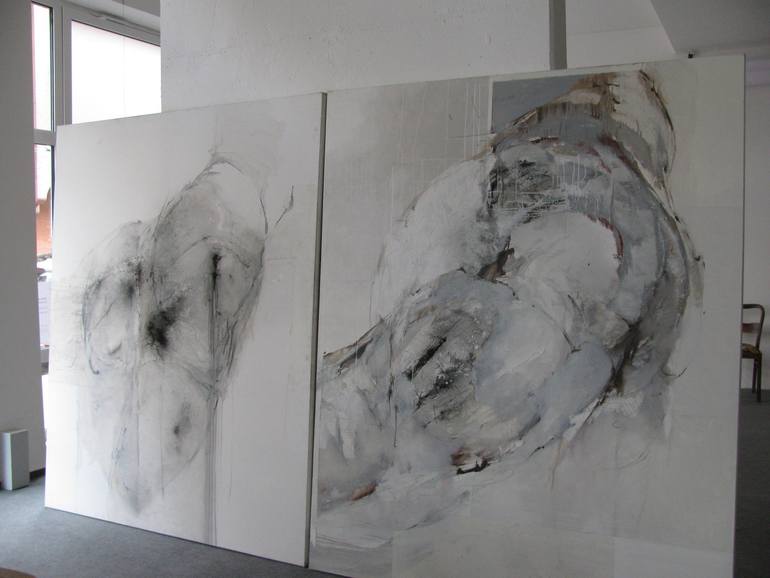 getting near to... Drawing by Hans-georg Assmann | Saatchi Art