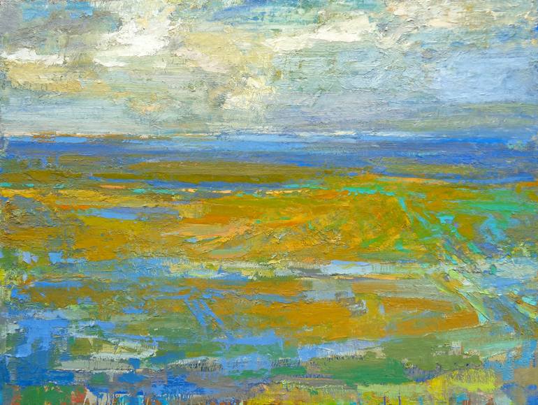 Above the Palisades Painting by Patrick Adams | Saatchi Art