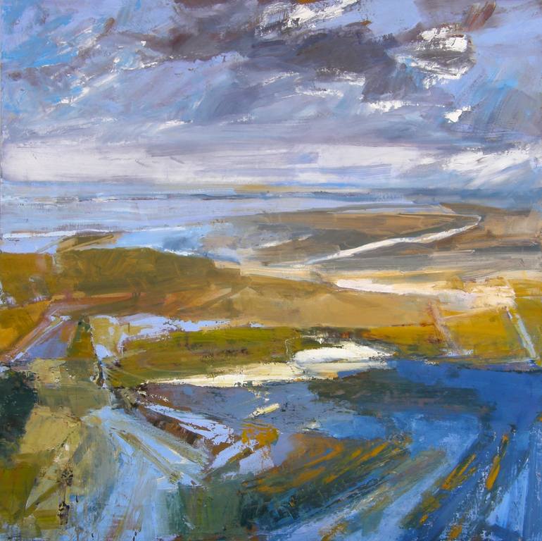 Above and Beyond Painting by Patrick Adams | Saatchi Art