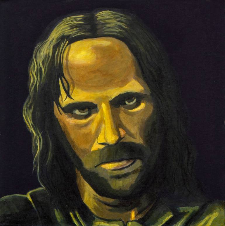 Aragorn Painting by Johan Hallberg | Saatchi Art