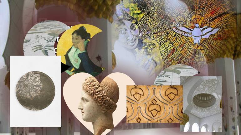 Ancient Antiquity TIme Travel Painting by Karen Colville | Saatchi Art