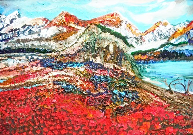 Yoho National Park Painting by Karen Colville | Saatchi Art