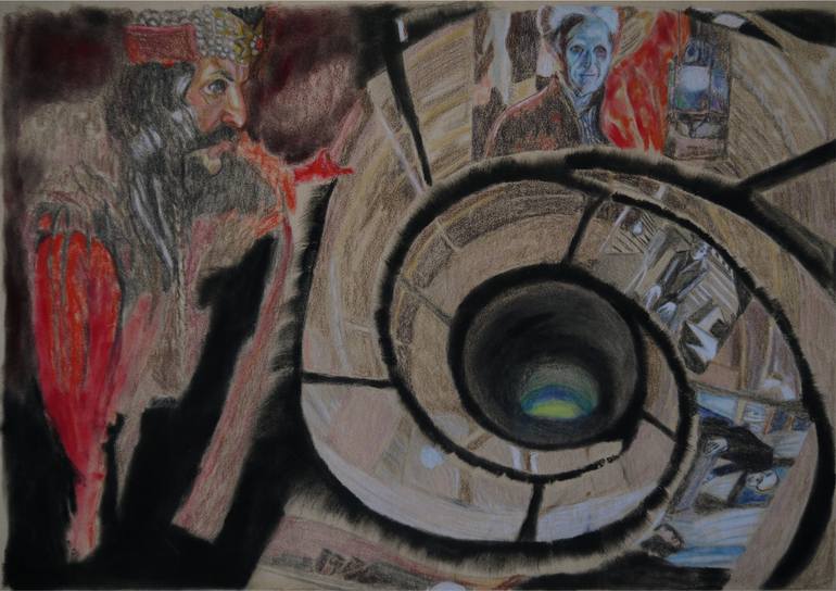 Dracula Drawing by Kamilla Zainieva | Saatchi Art