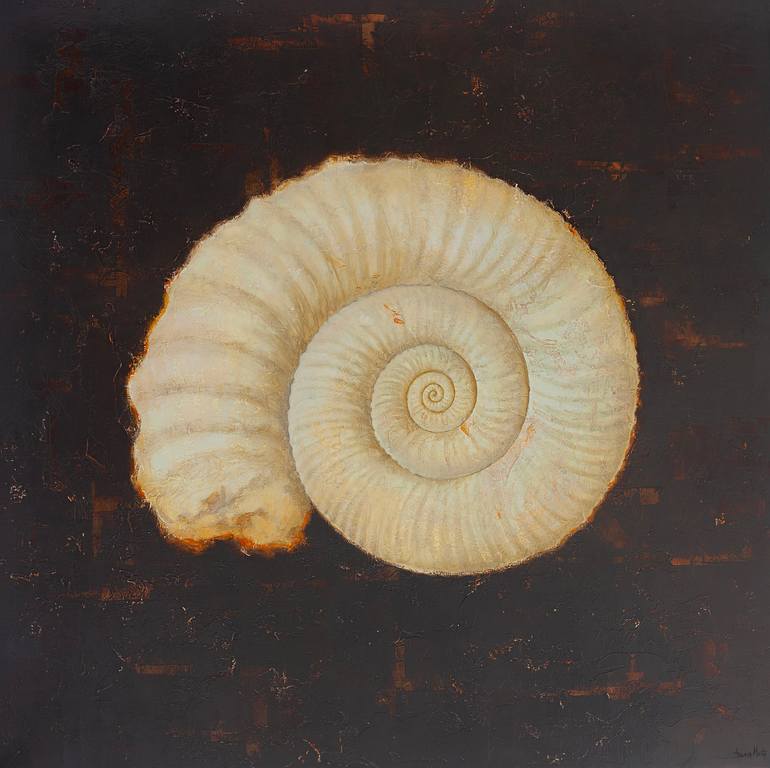 AMMONITE II Painting by Tomasa Martin | Saatchi Art