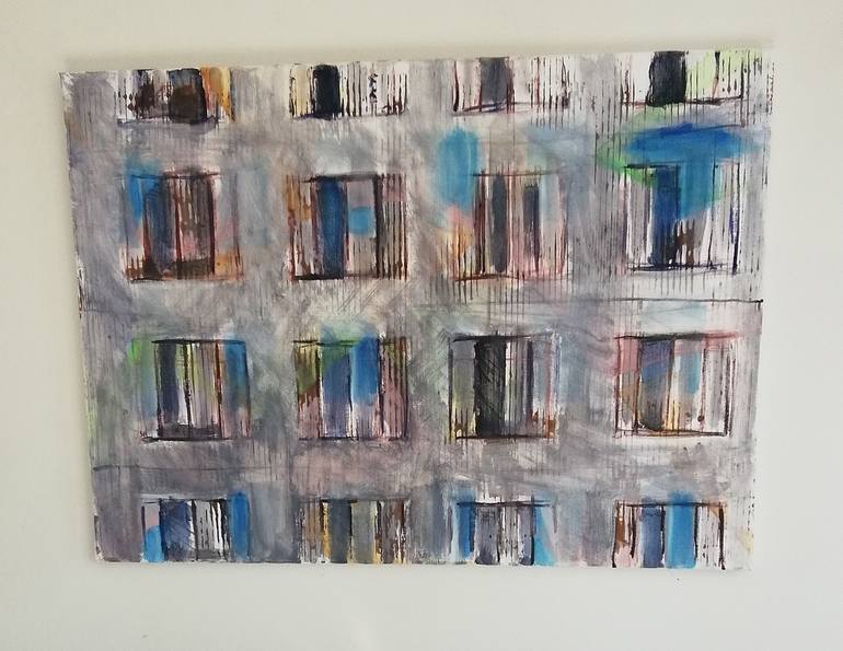 The fasade Painting by Ruza Gagulic | Saatchi Art