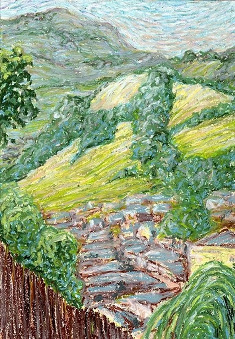 Newtown Hills Painting by Alexandra Cook | Saatchi Art