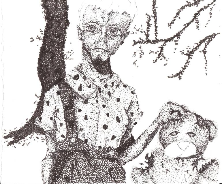 why? part two Drawing by Lucja Topolska | Saatchi Art